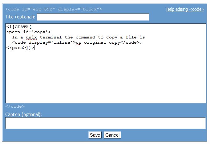 Cals table, Advanced cnxml, By OpenStax (Page 3/3) | Jobilize