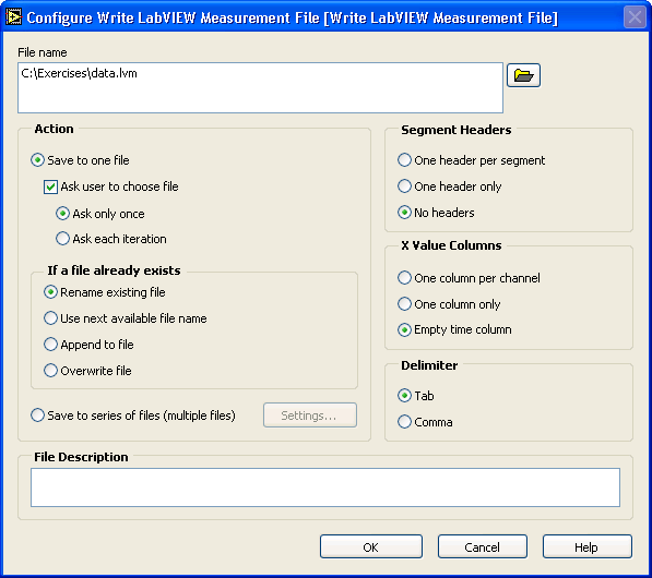 Escribir un fichero de datos de labview By OpenStax | Jobilize
