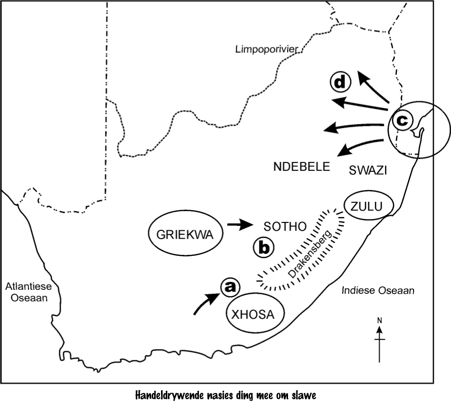 Aktiwiteit 2:, Wat het die mfecane veroorsaak?, By OpenStax | Jobilize