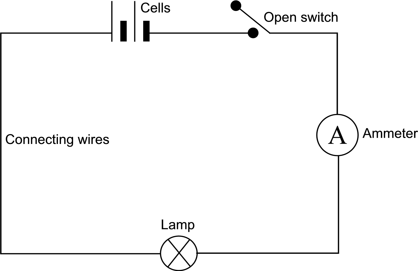 Open Switch Circuit Diagram