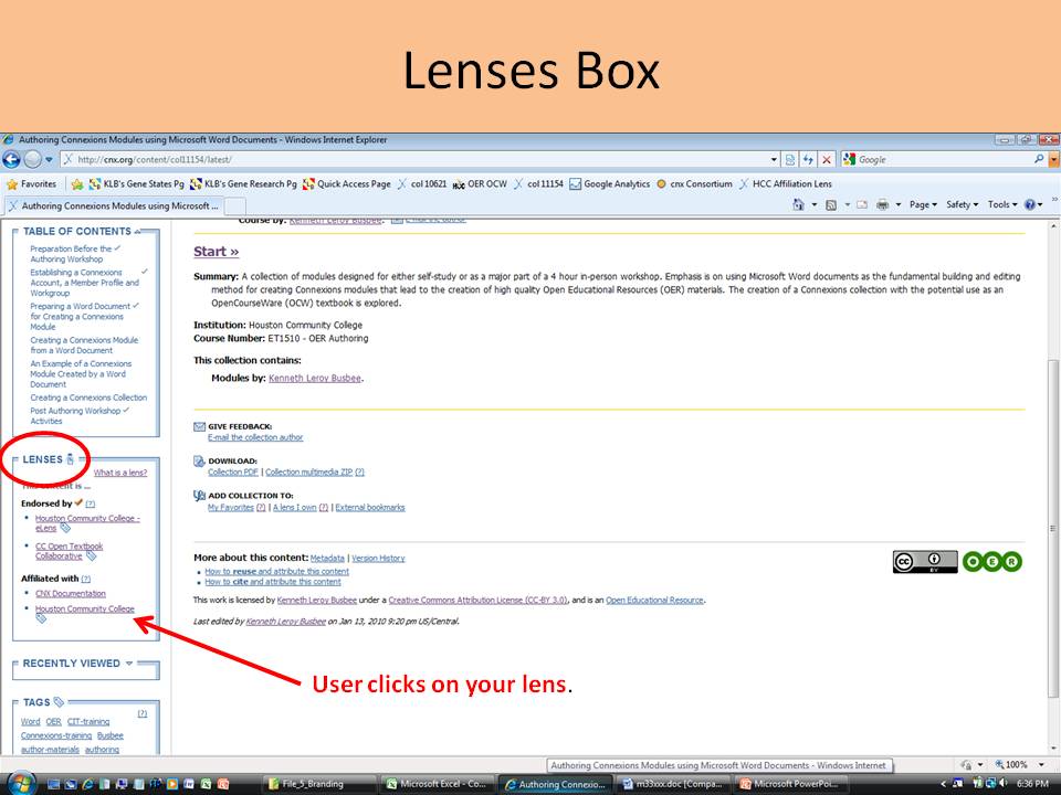 Common ways that users might navigate to your lens By OpenStax | Jobilize