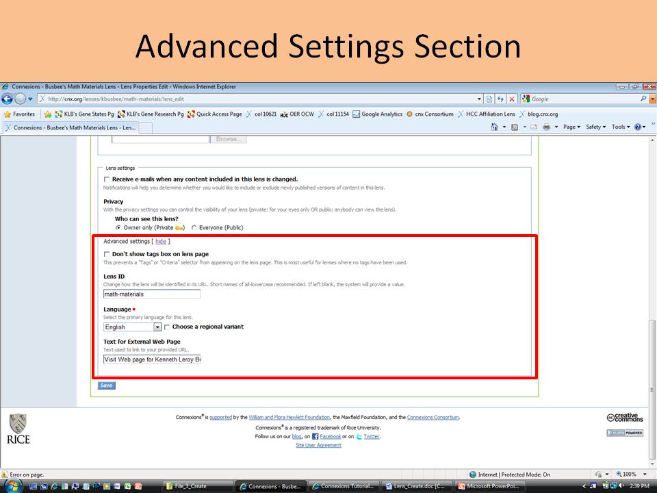 Lens creation – overview By OpenStax | Jobilize
