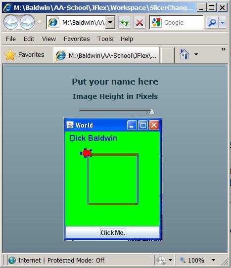 Supplemental material, Handling slider change events in, By OpenStax | Jobilize