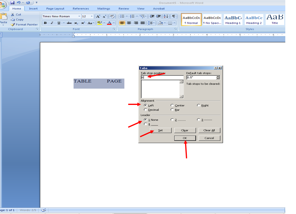 Step two, List of tables, By OpenStax | Jobilize