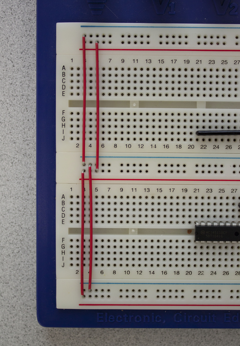 2) attach the circuit components to the breadboard By OpenStax (Page 2/ ...