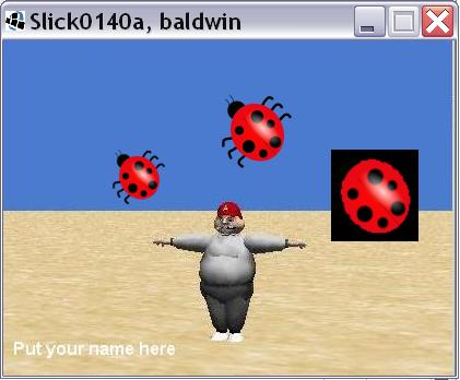 The main method, Slick0140: a first look at slick2d bitmap, By OpenStax (Page 4/5) | Jobilize